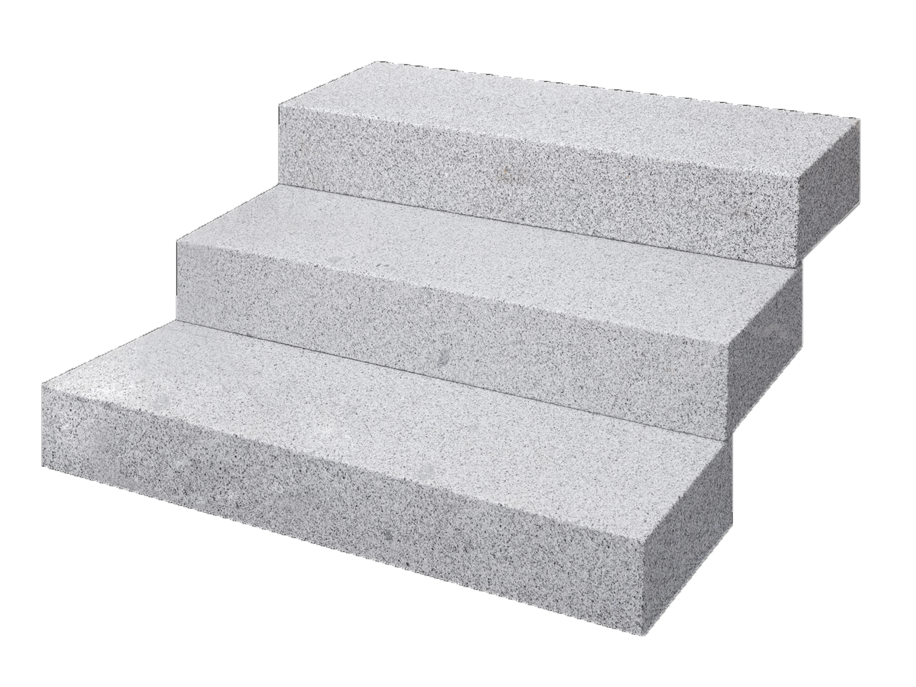 Blocs marches en granite Silver Classico 15x35 | stonenaturelle