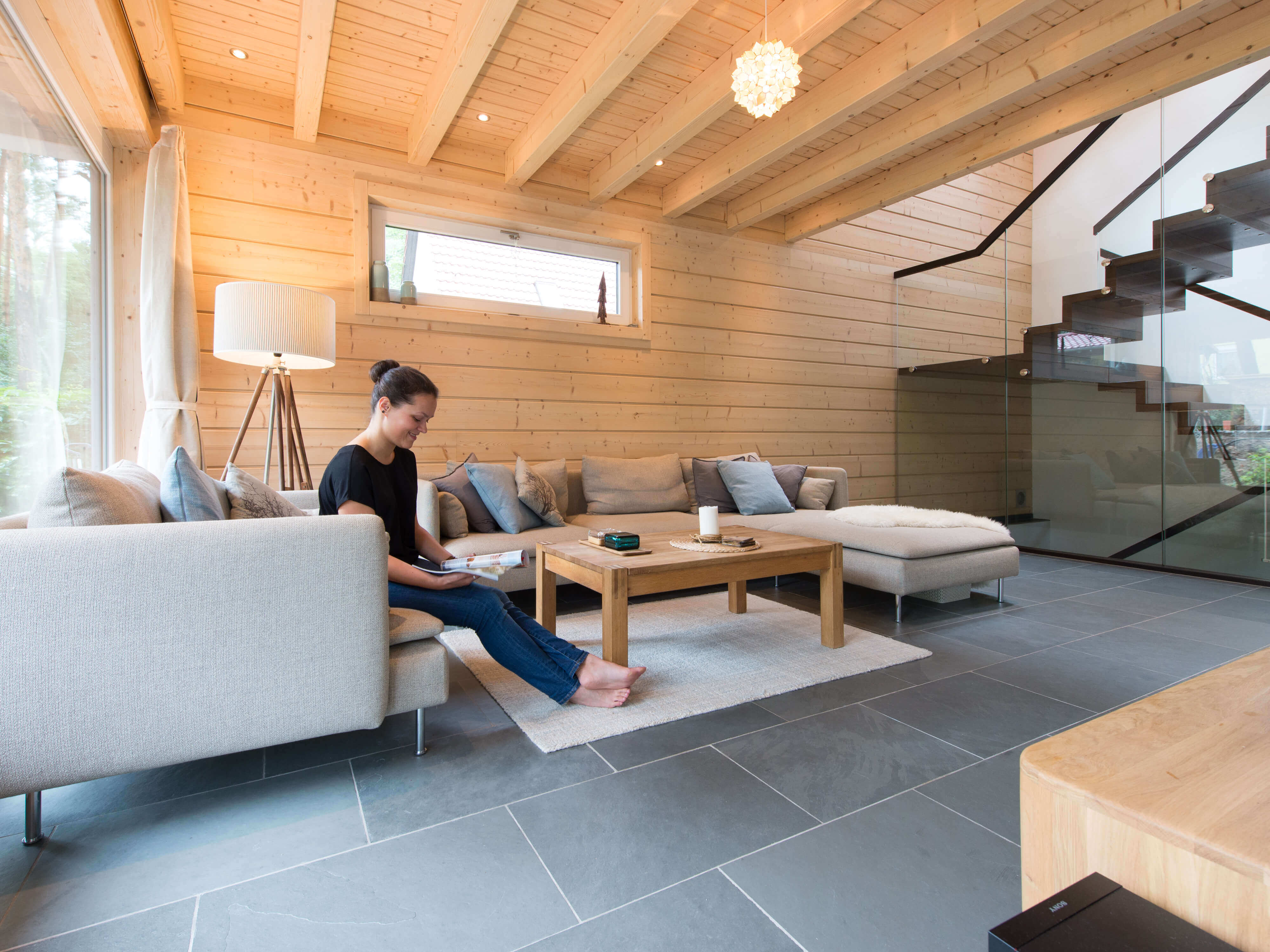 Carrelage Grey Slate, en ardoise affinée | stonenaturelle